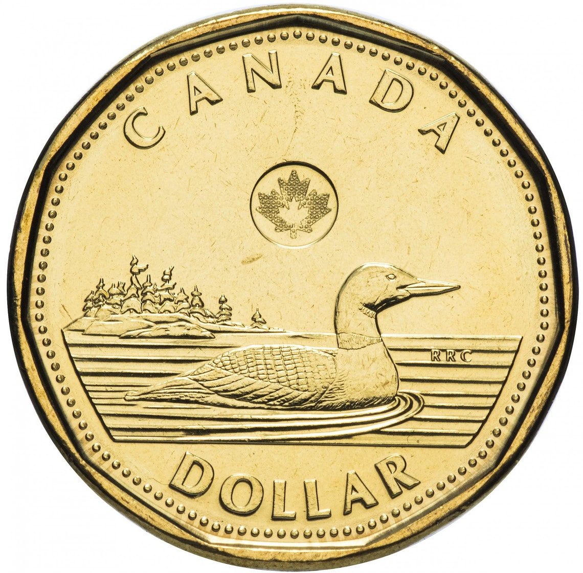 Canada Coin Ring 1 dollar 2012 Family canadian coin ring | Etsy