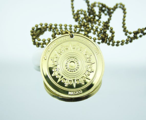 Maya Memorial Coin Pyramids Coins American Coins Mexico Aztec | Etsy