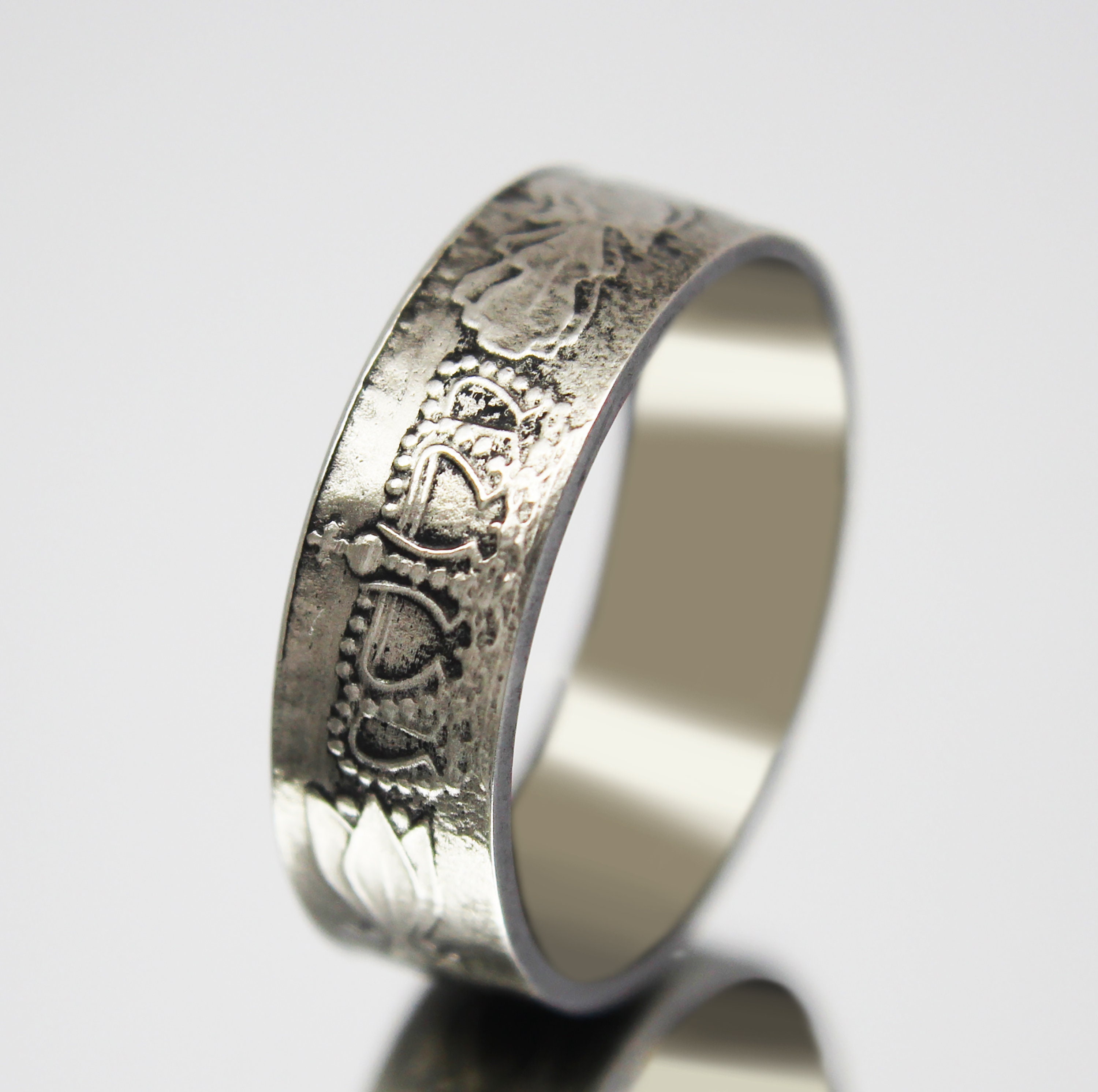 Romania Coin Ring 100 Lei 1943 Romanian Ring Coin Ring for - Etsy Canada