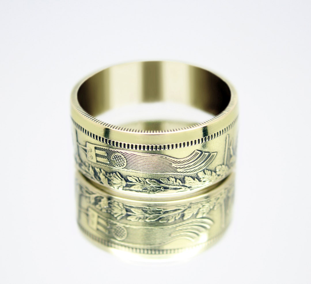Japan Coin Ring 20 Yen 1870-1932 (replica), Coin Ring for Men, Womens ...