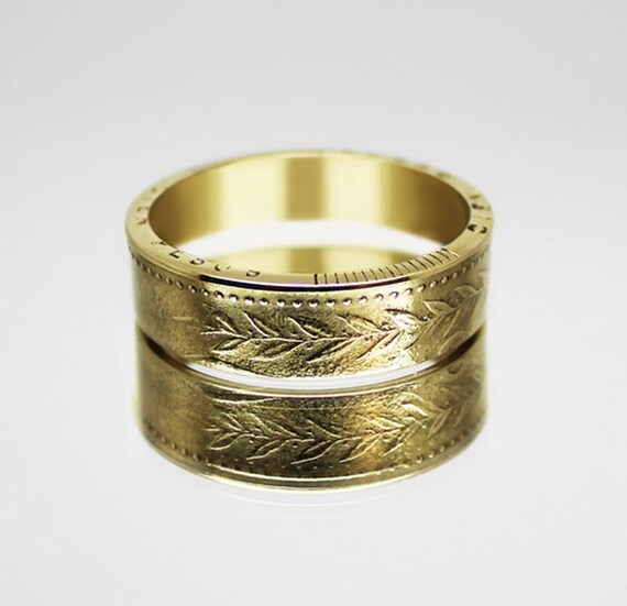 Colombia Coin Ring 100 Pesos 1992-2012 Coin Rings for Men | Etsy