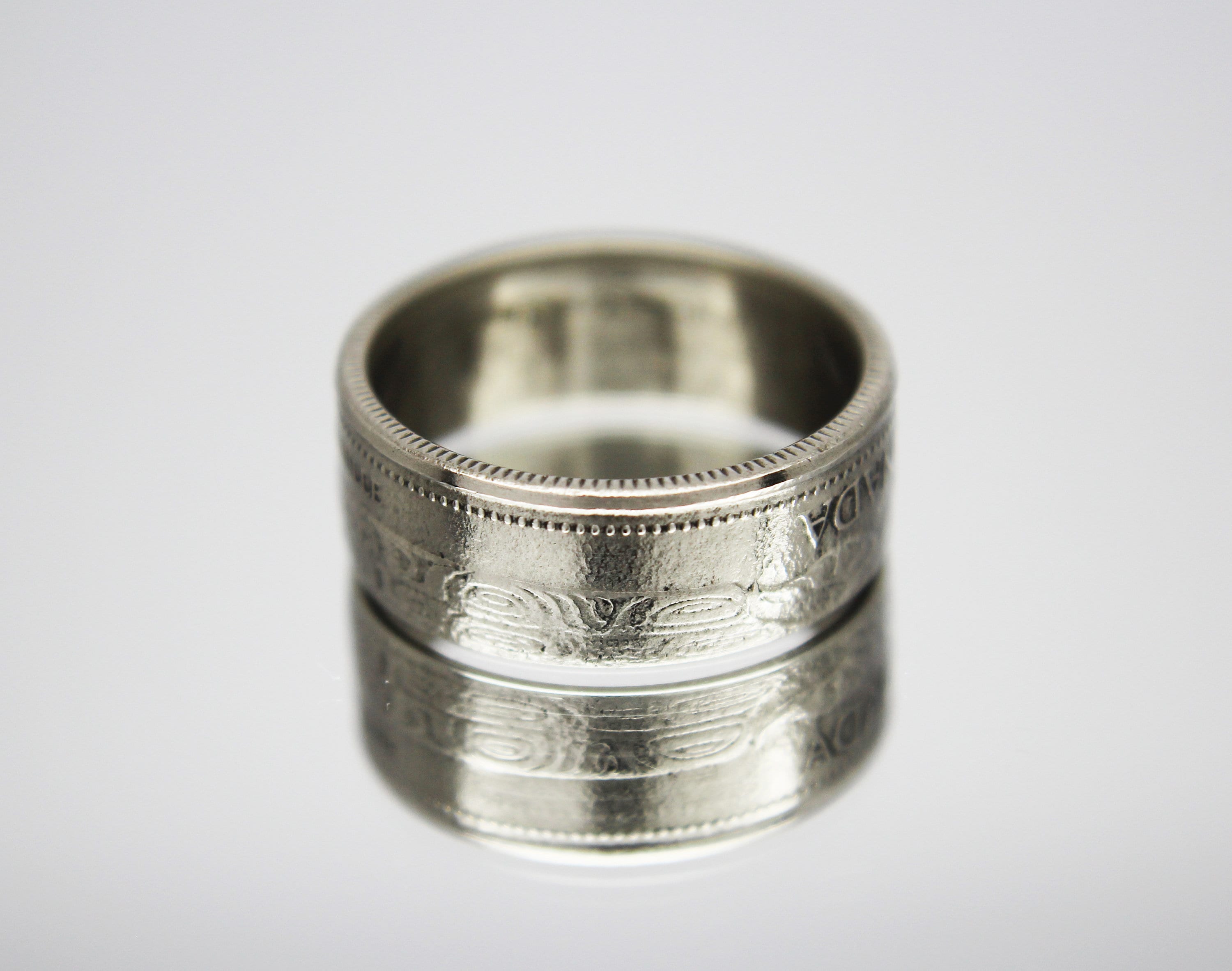 Canada Coin Ring 25 cents 2000 Family coin rings 1st | Etsy