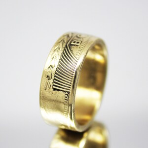 Costa Rica Coin Ring 100 Colon 2000, Coin Ring for Men, Womens Coin ...