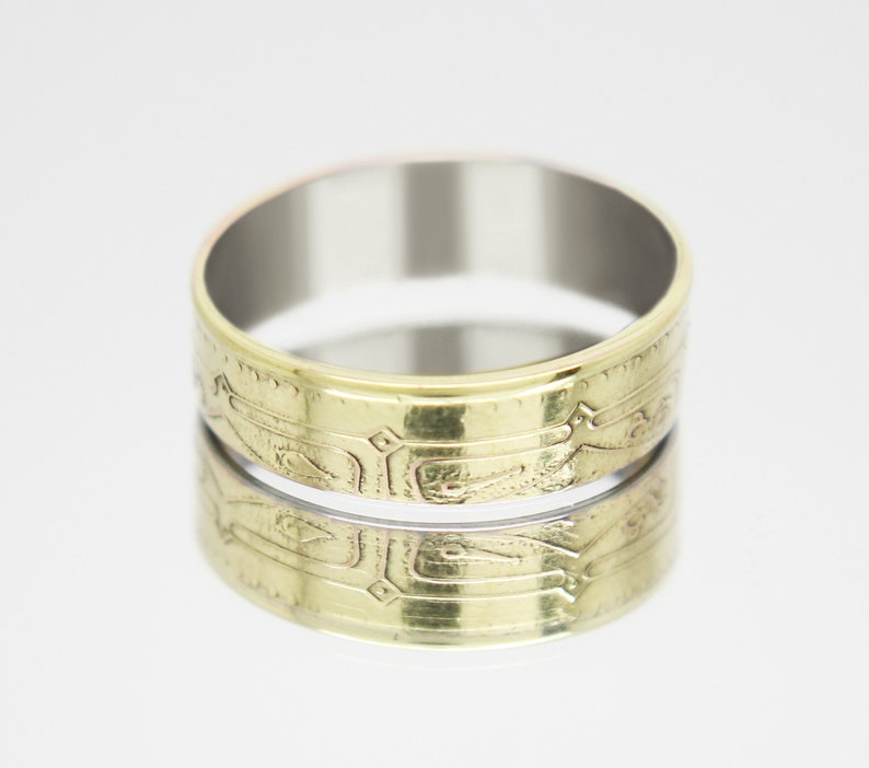 Nepal Coin Ring 1 Rupee 1994-1995, Coin Ring for Men, Womens Coin Ring ...