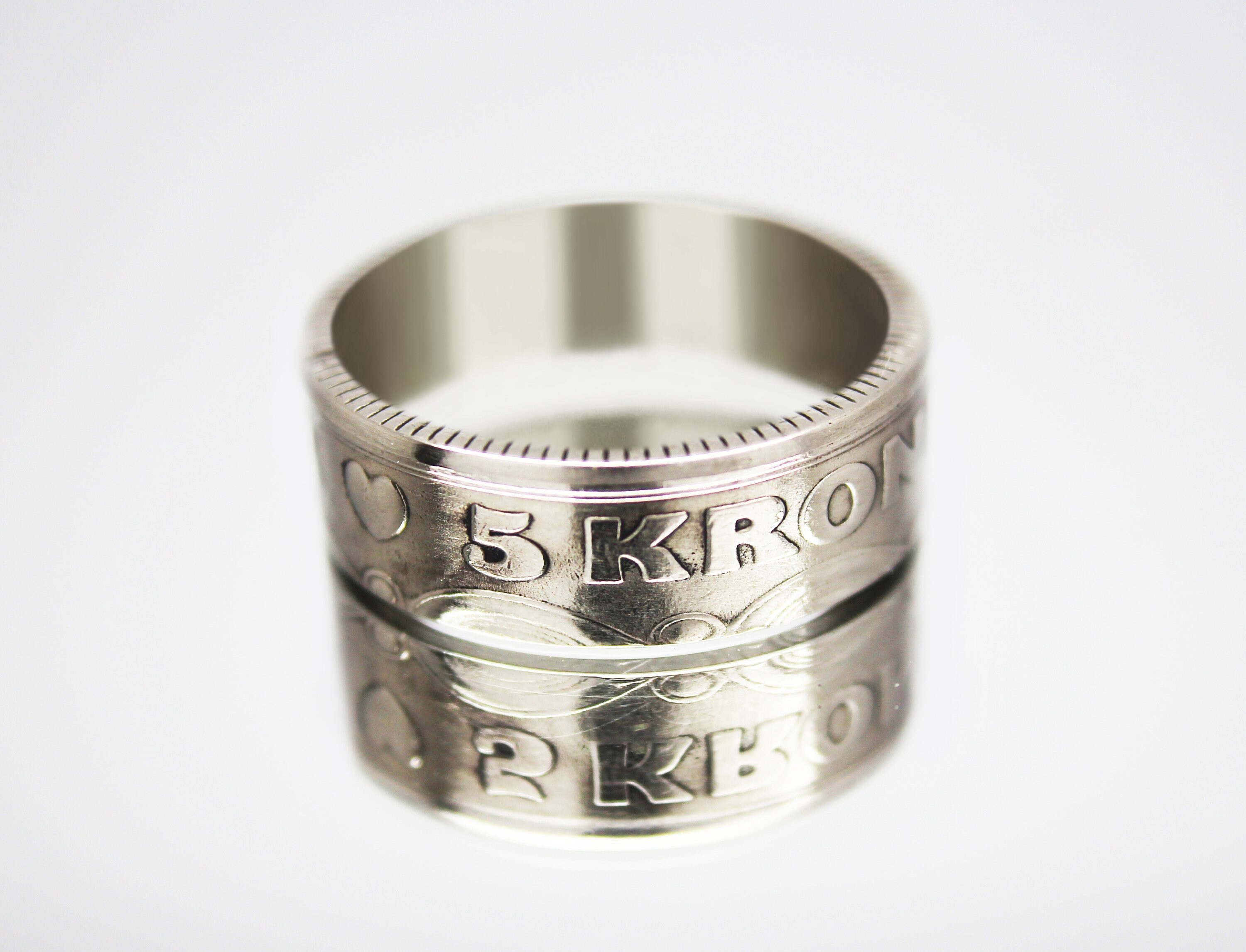 Denmark Coin Ring 5 Kroner 1990-2022 Coin Rings for Men Coin - Etsy Canada