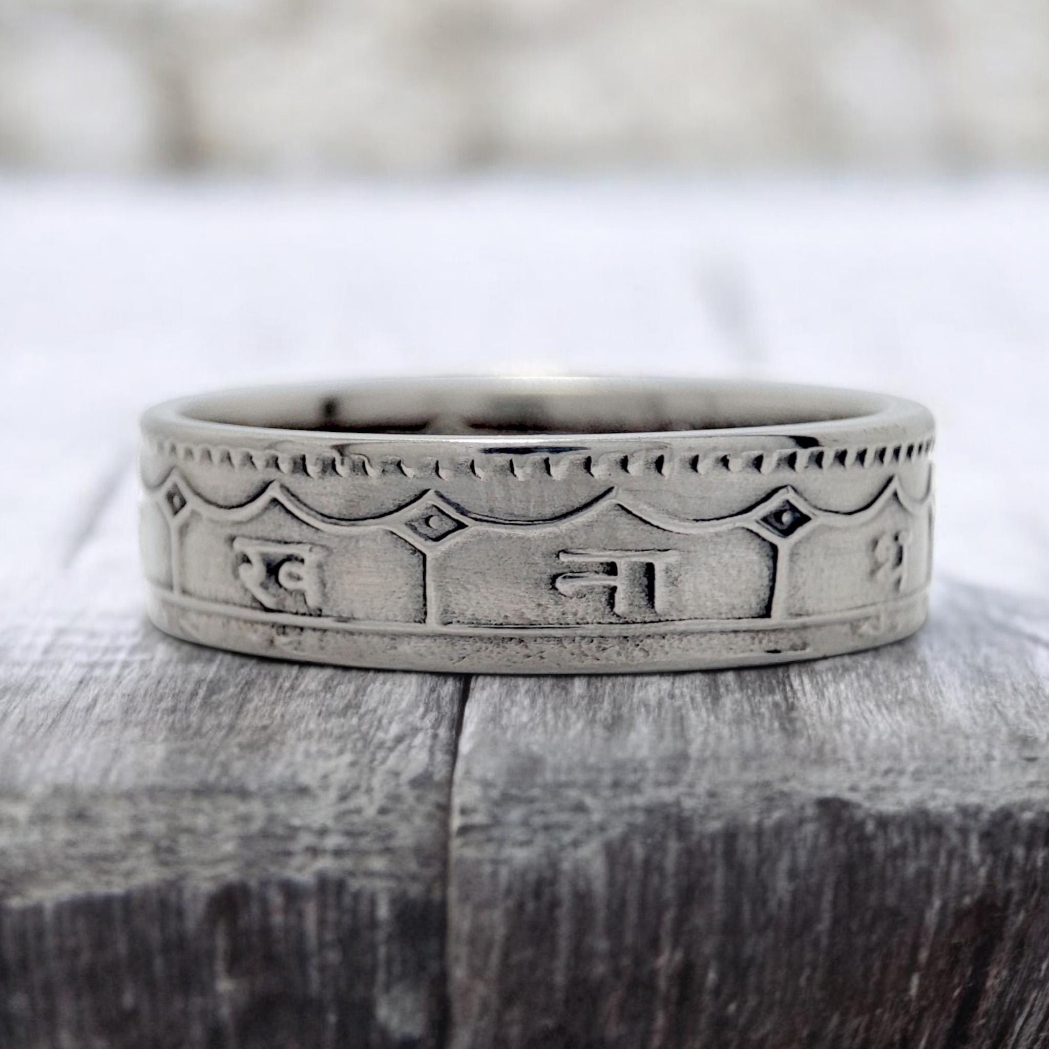 Man Coin Ring Nepal, Nepal Women Ring, Man Ring Nepal, Woman Ring Nepal ...