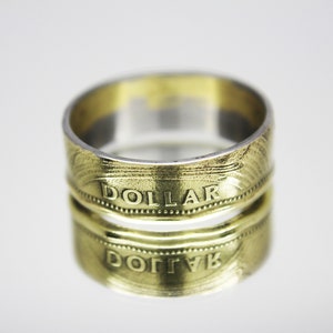 Canada Coin Ring 1 dollar 2012 Family canadian coin ring | Etsy