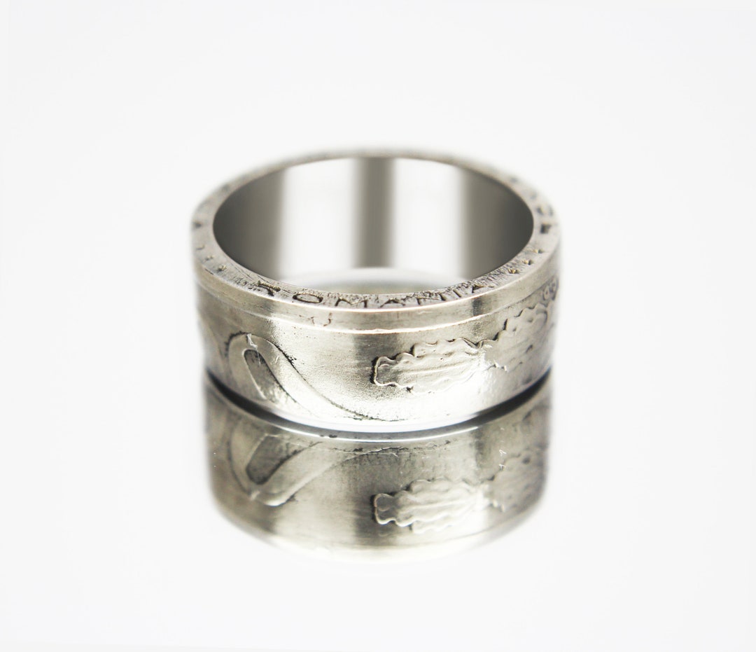 Romania Coin Ring 100 Lei 1991-1994 MIHAI VITEAZUL V.G. Romanian Ring ...