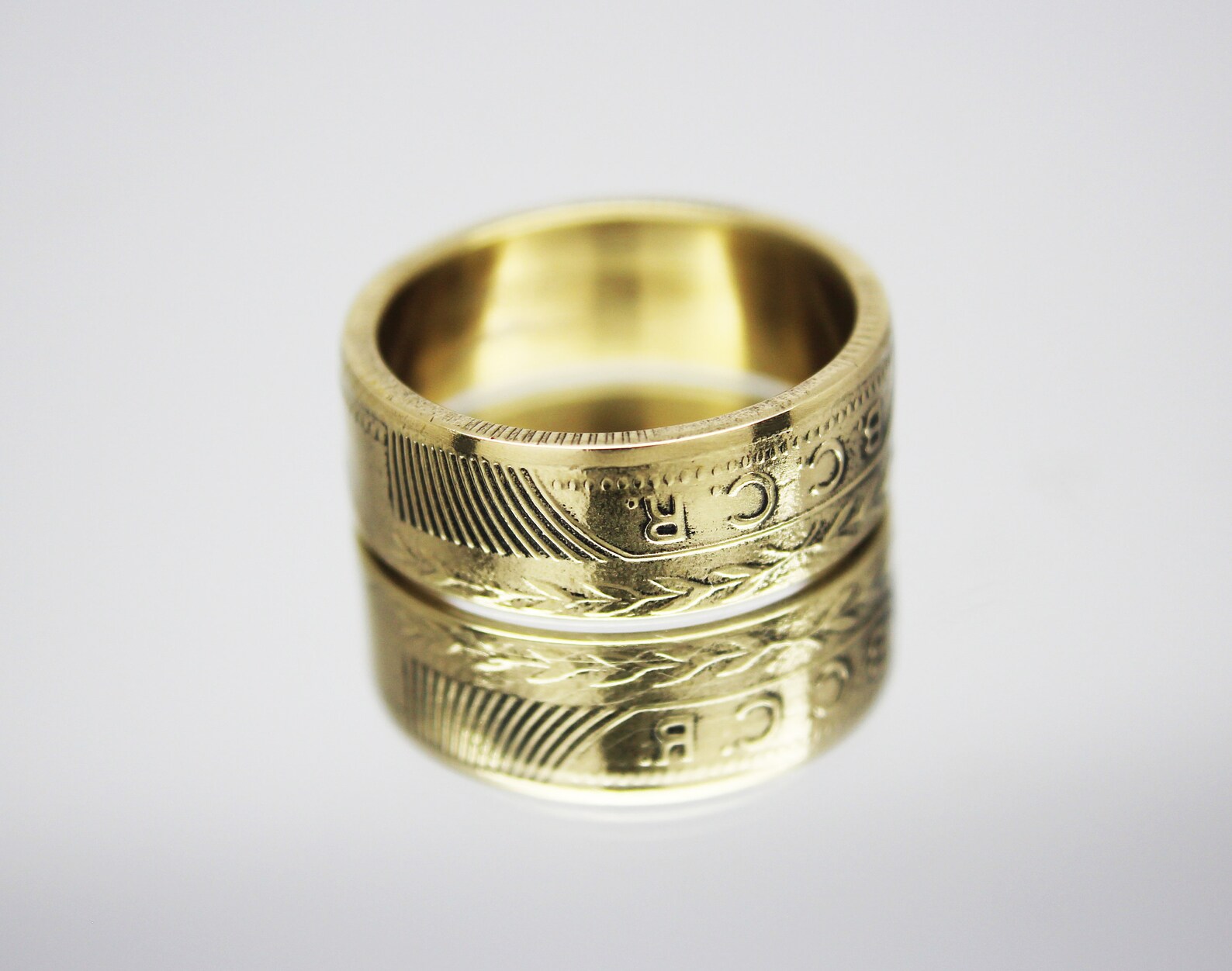 Costa Rica Coin Ring 100 Colon 2000 coin rings for men coin | Etsy