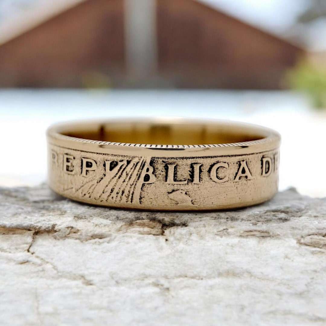 Ring Coin Chile, Chile Coin Ring, Ring From Chile, Male Ring Chile ...