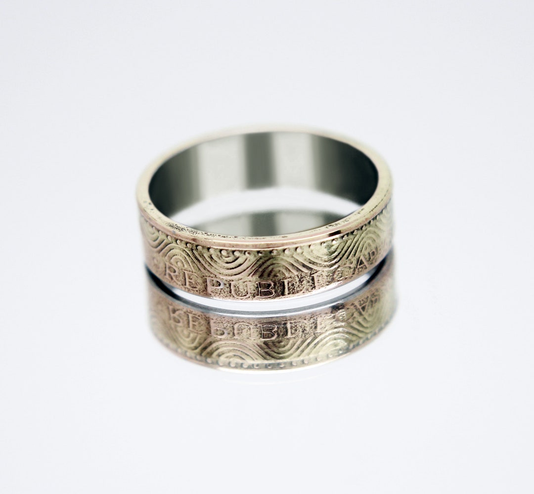 Colombia Coin Ring 100 Pesos 2012-2021 Colombian Coin Ring, Coin Ring ...