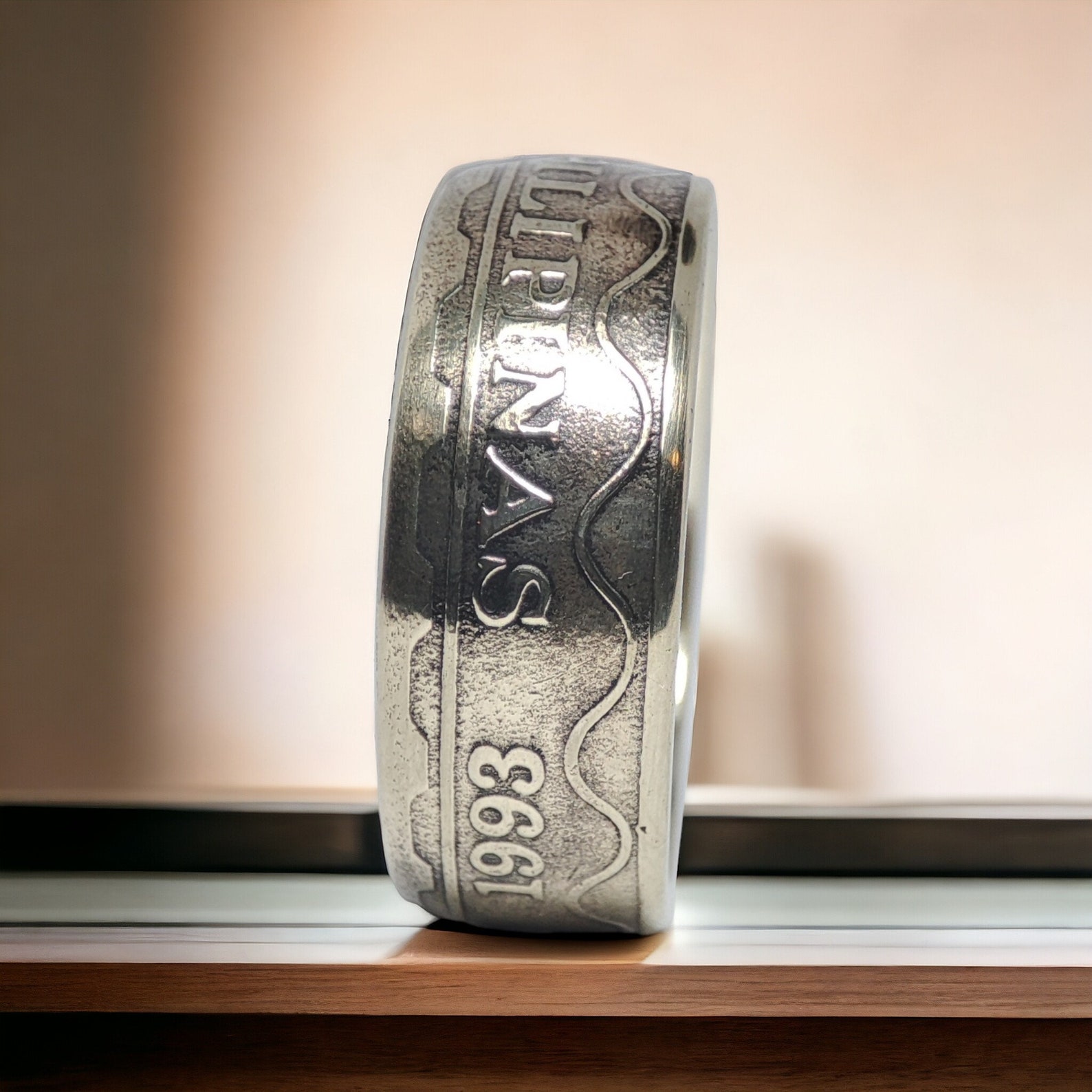 Philippines Coin Ring 5 Peso 1993-2020, Philippines Ring Man ...