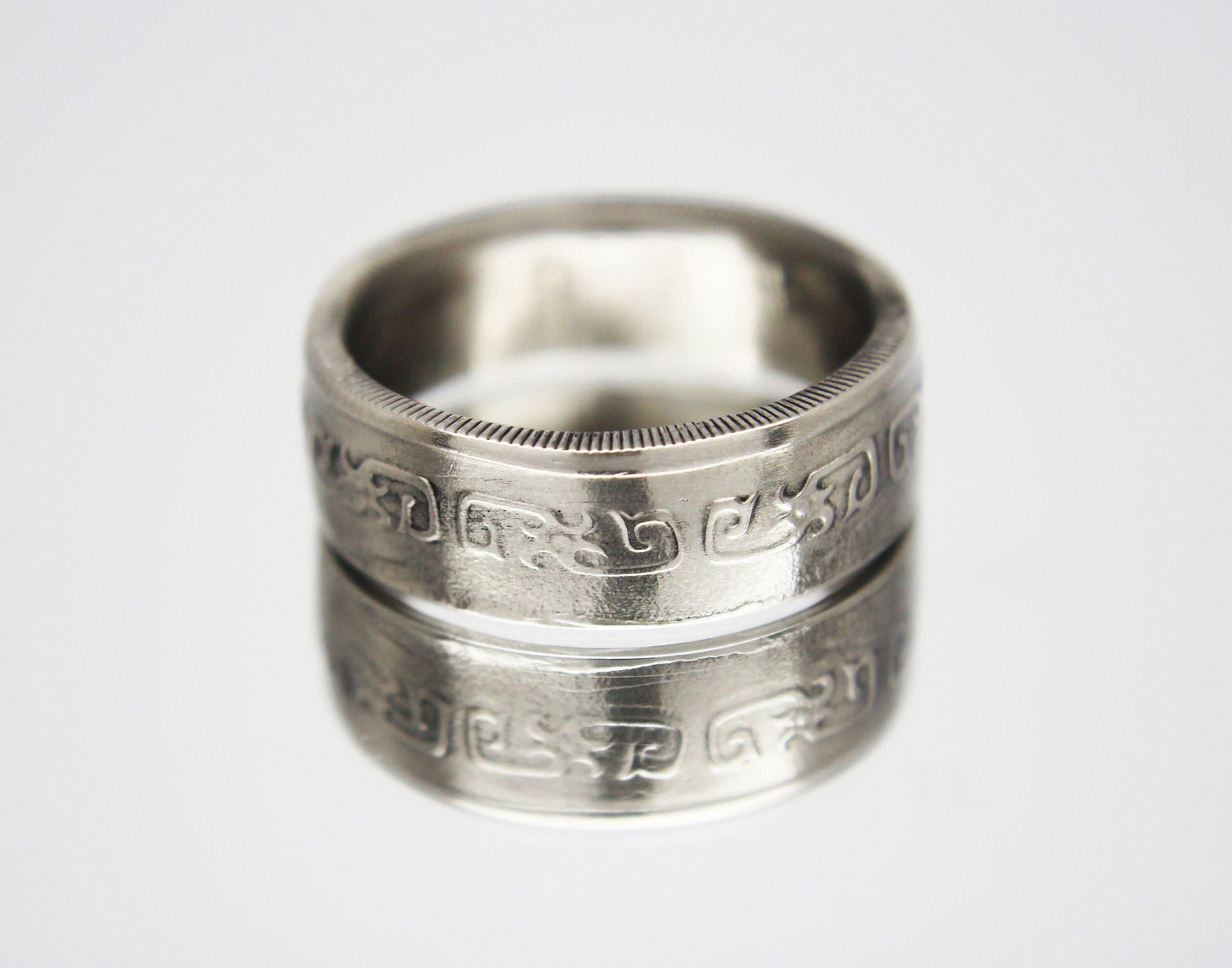 Taiwan Coin Ring 5 yuan 1970-1981. coin rings for men coin | Etsy
