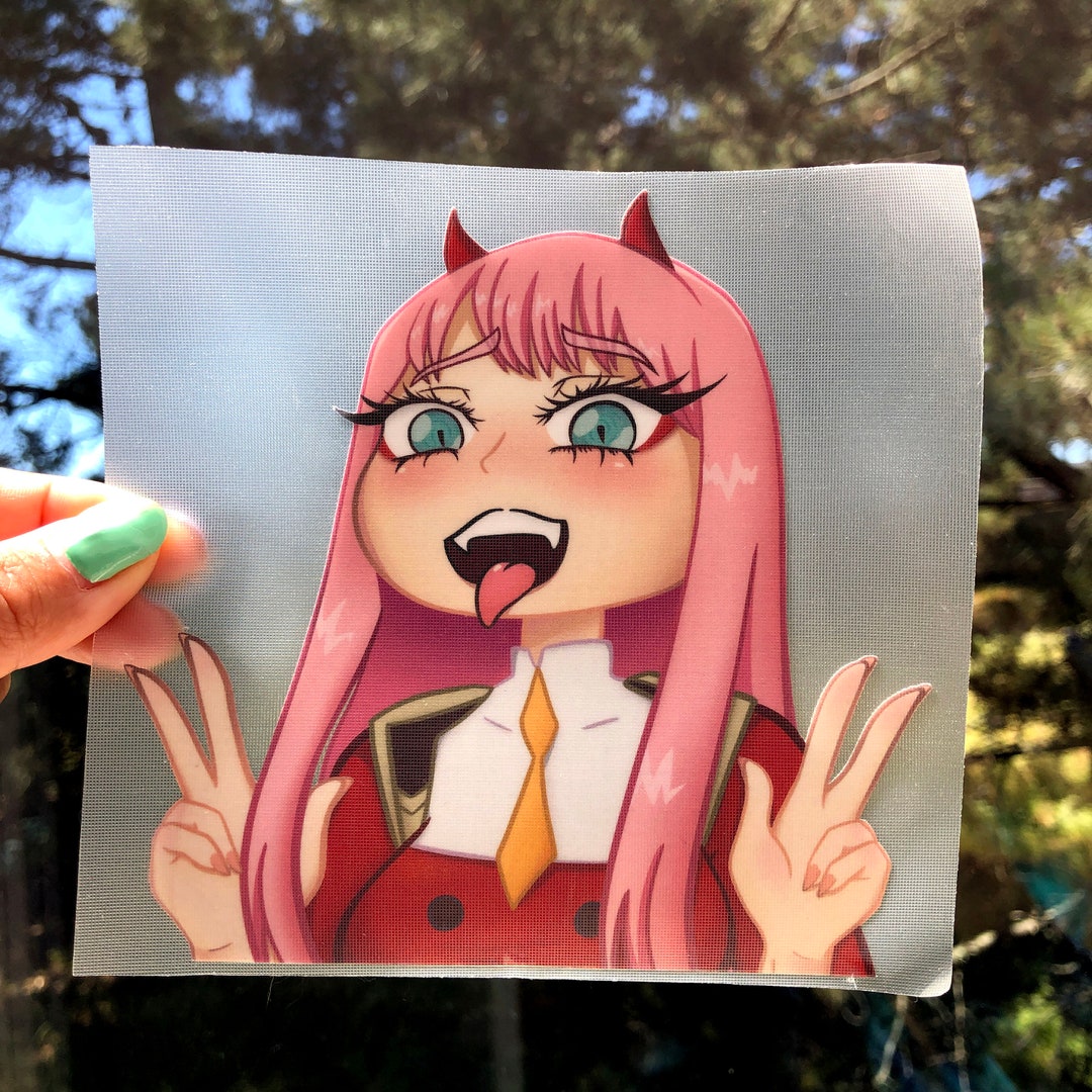 Zero Two Decal SALE - Etsy