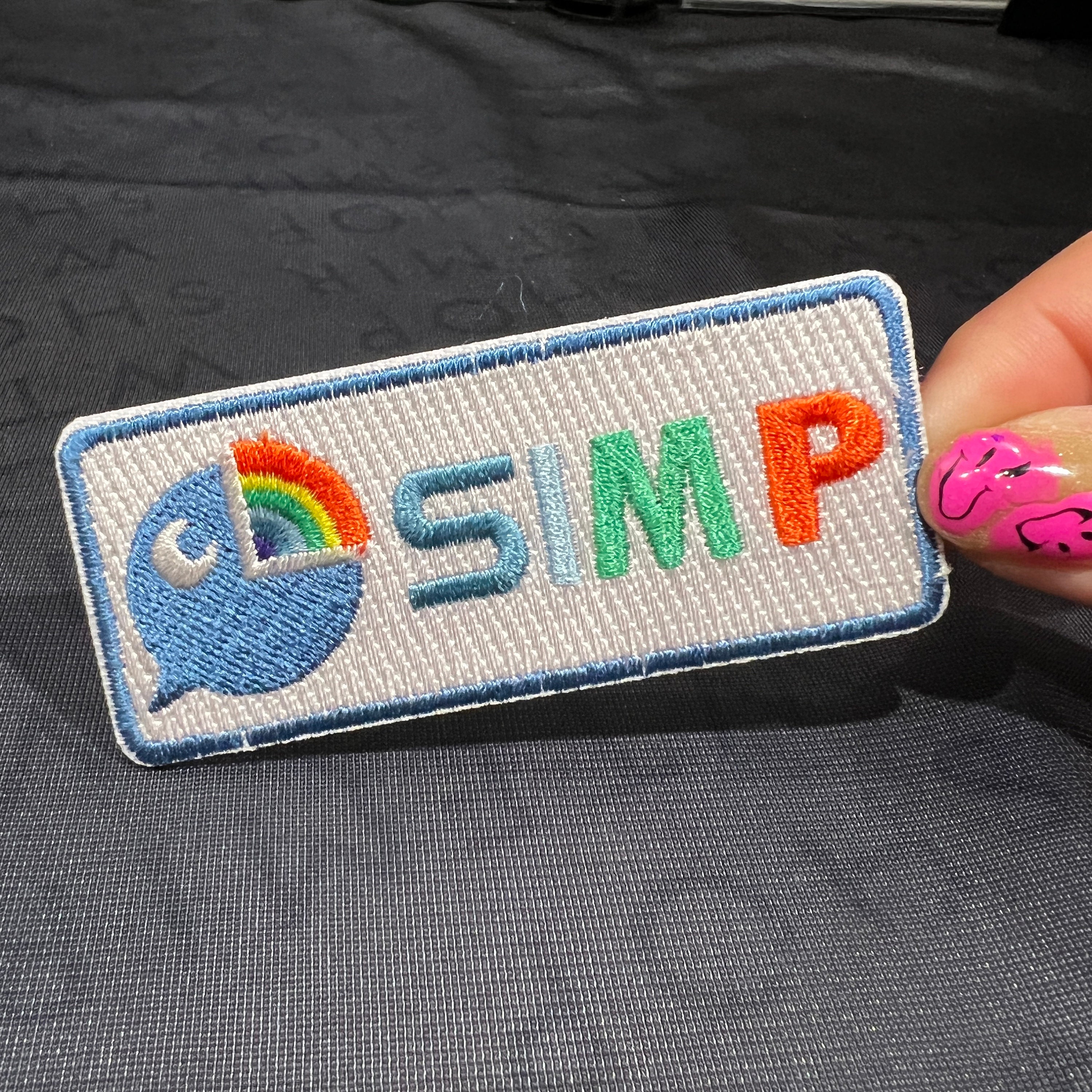 SIMP Iron on Patch - Etsy