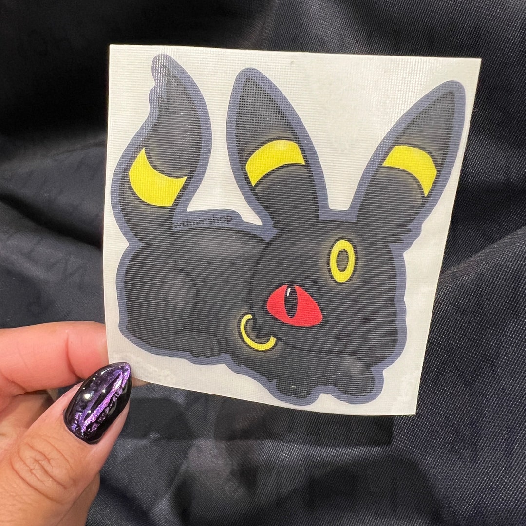 Umbreon Pokemon Vinyl Sticker - Etsy