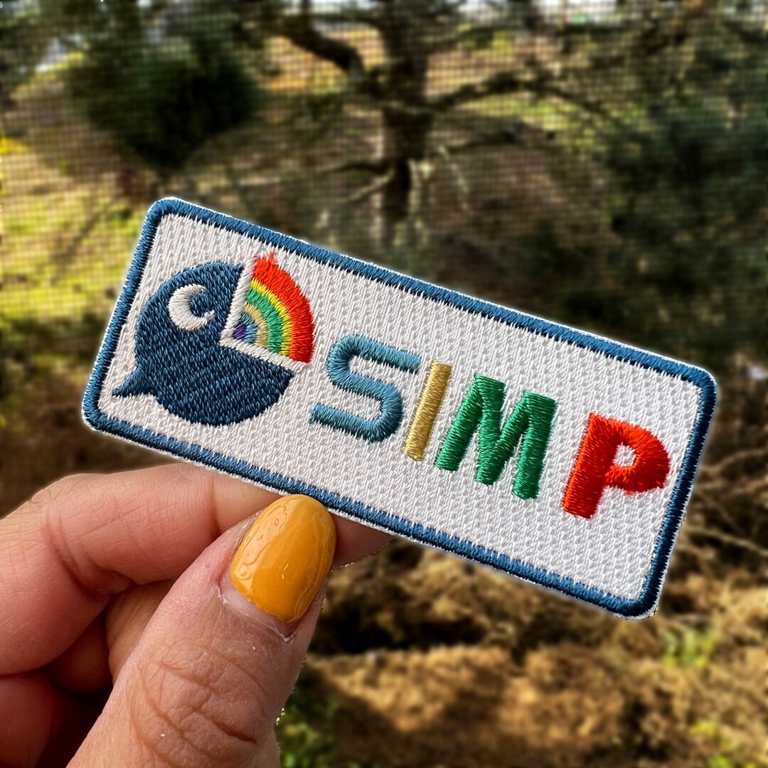 SIMP Iron on Patch - Etsy