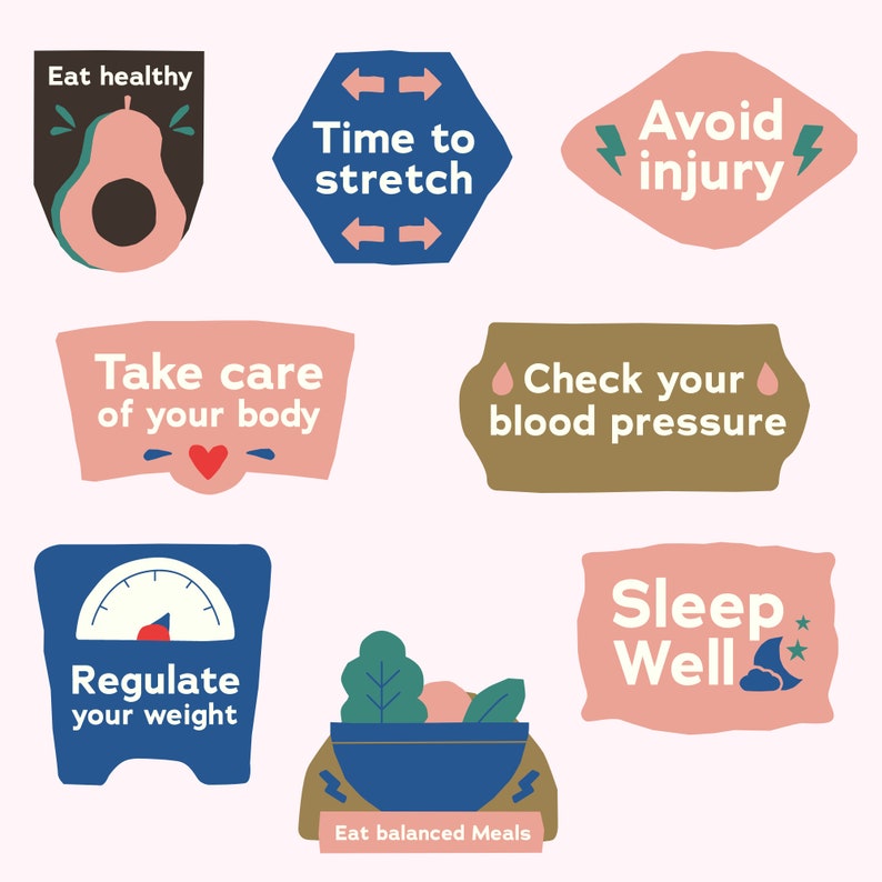 Fitness Digital Stickers, Motivational Stickers, Gym Stickers ...