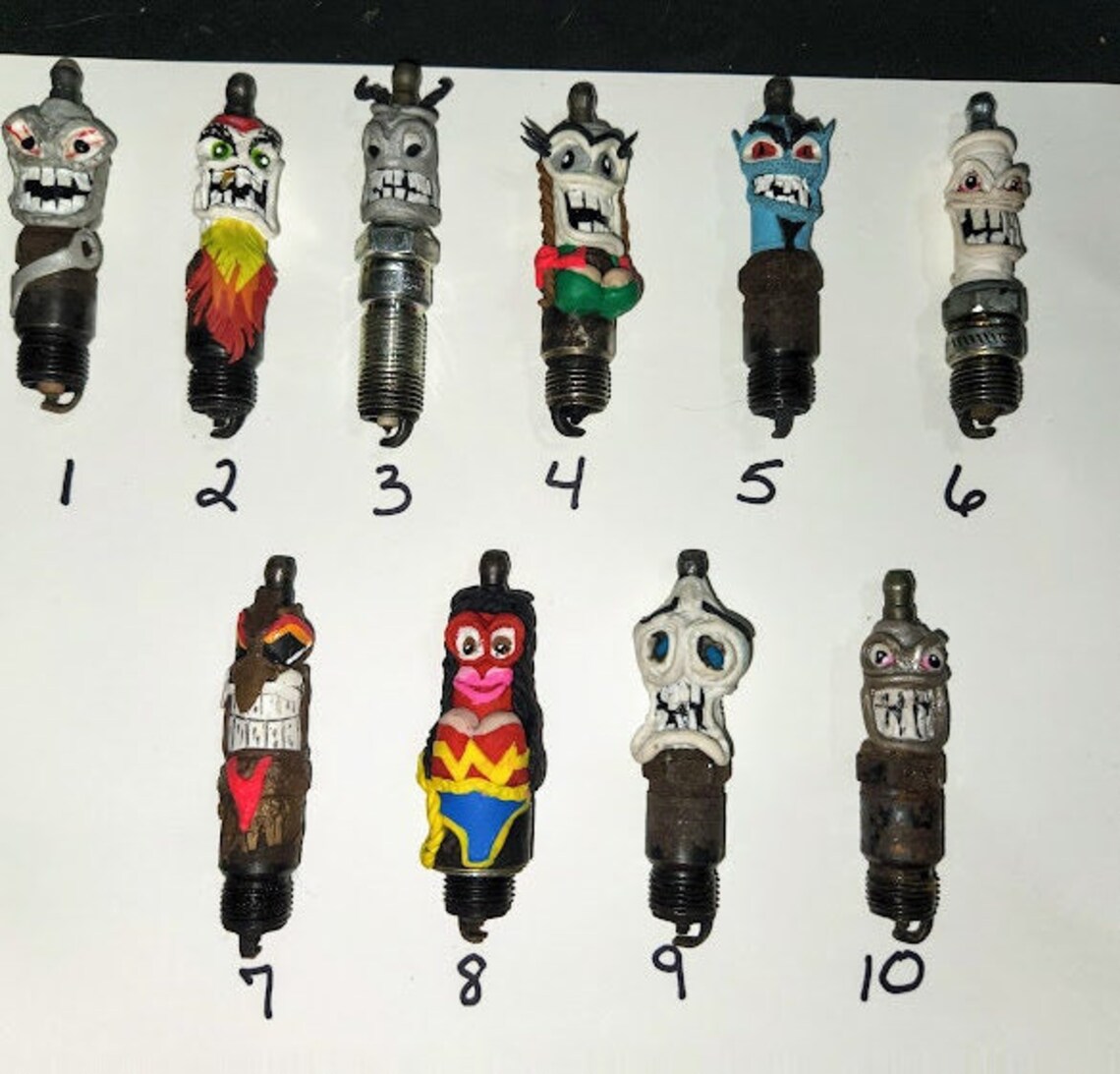 Spark Plug Art - Etsy