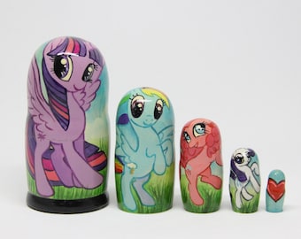 My little pony nesting dolls store