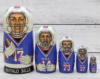 Buffalo Bills Wooden Decor - Etsy