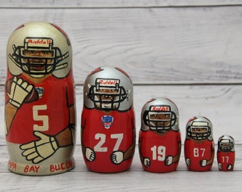 Nfl Nesting Doll | Etsy