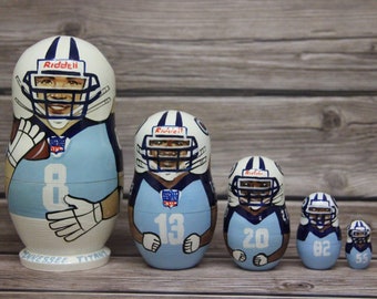 Nfl Nesting Doll - Etsy