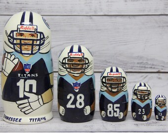 Nfl Nesting Doll - Etsy
