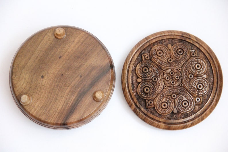 Wooden Jewelry Box Handmade Ecological Wood Jewelry Box Hand - Etsy