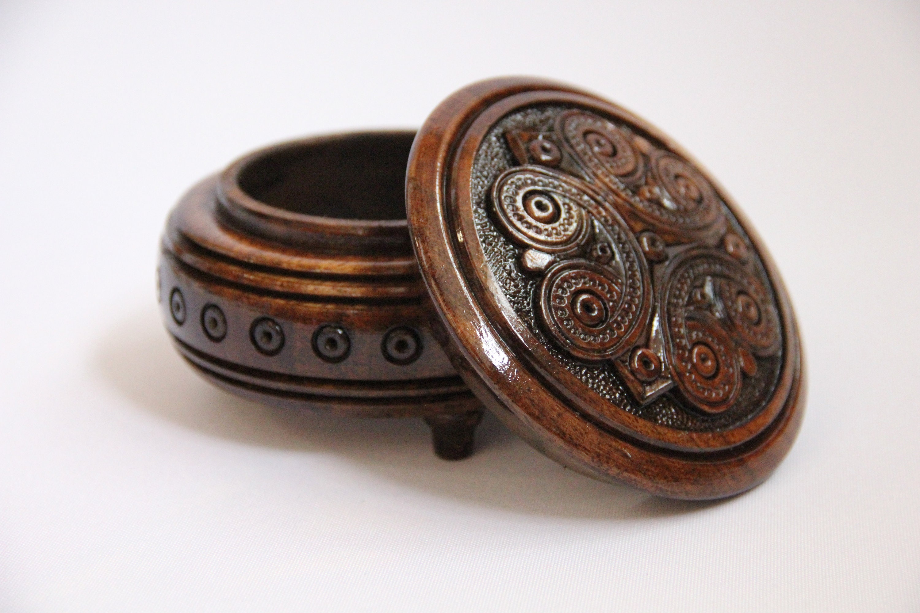 Ecological Wood Jewelry Box Wooden Jewelry Box Handmade Hand - Etsy