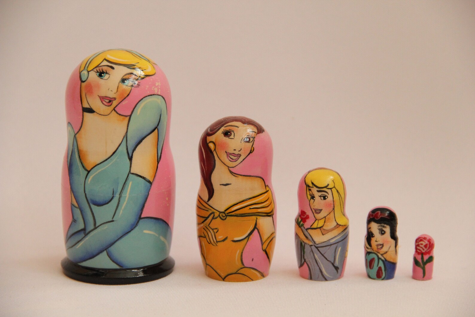 Cartoon Heroes Nesting Doll 4.13'' or 10.5 Cm Hand - Etsy