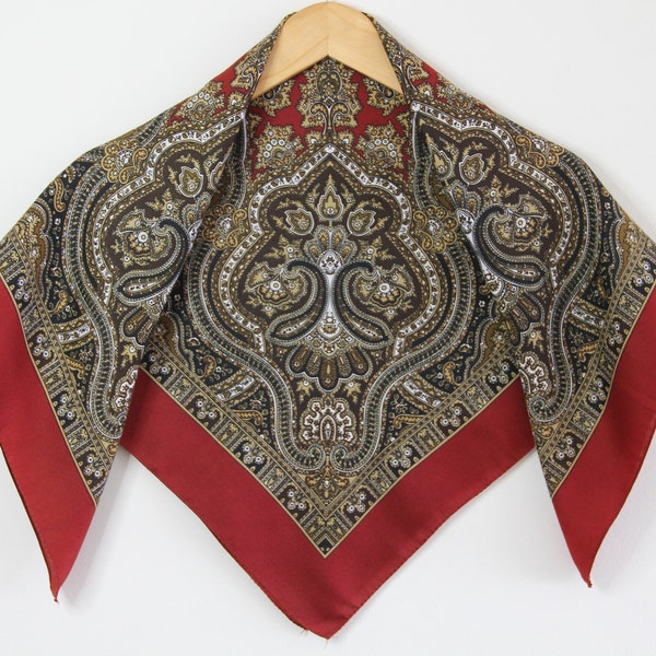 Babushka Head Scarf - Etsy