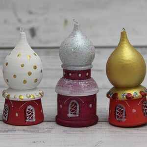 Made in Ukraine Wooden Christmas Tree Ornaments Hand Painted - Etsy