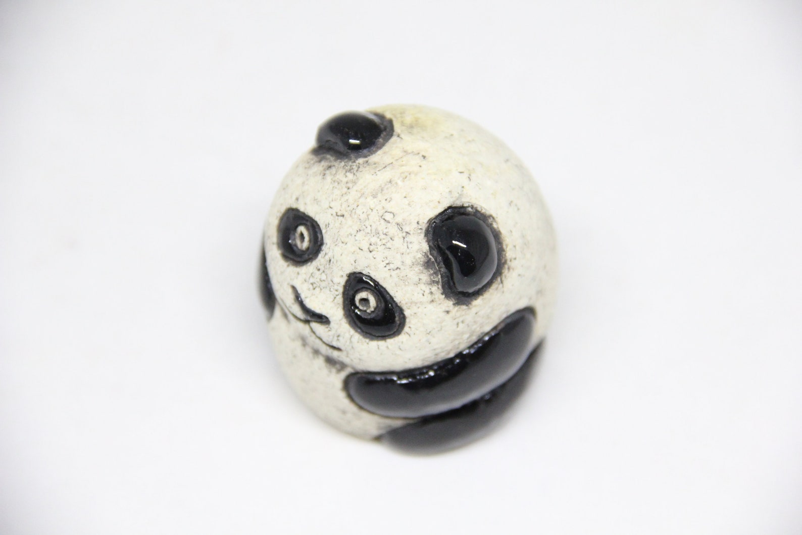 Ceramic Sculpture Panda 1.96 Collectable Ceramic - Etsy