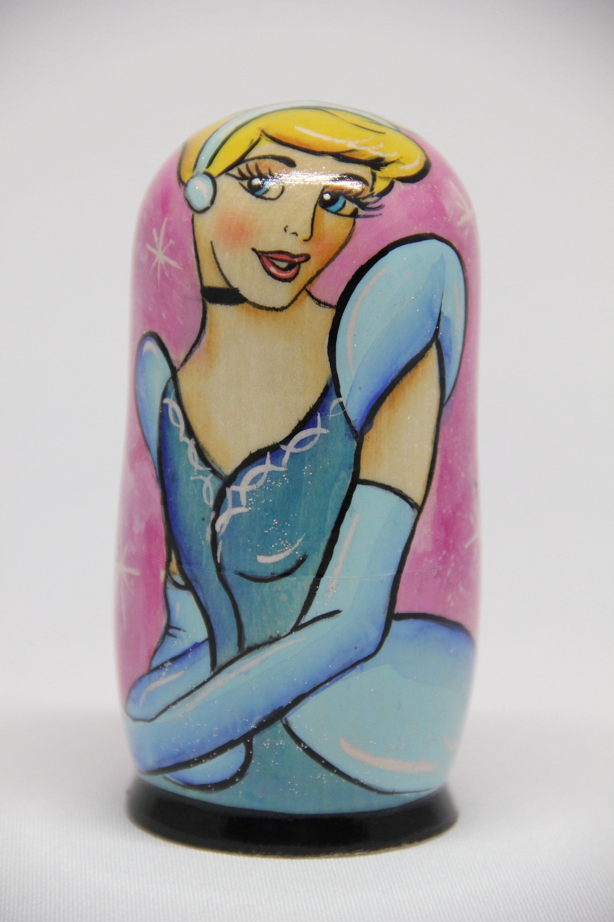 Cartoon Characters Nesting Doll 4.33'' or 11 Cm Hand | Etsy