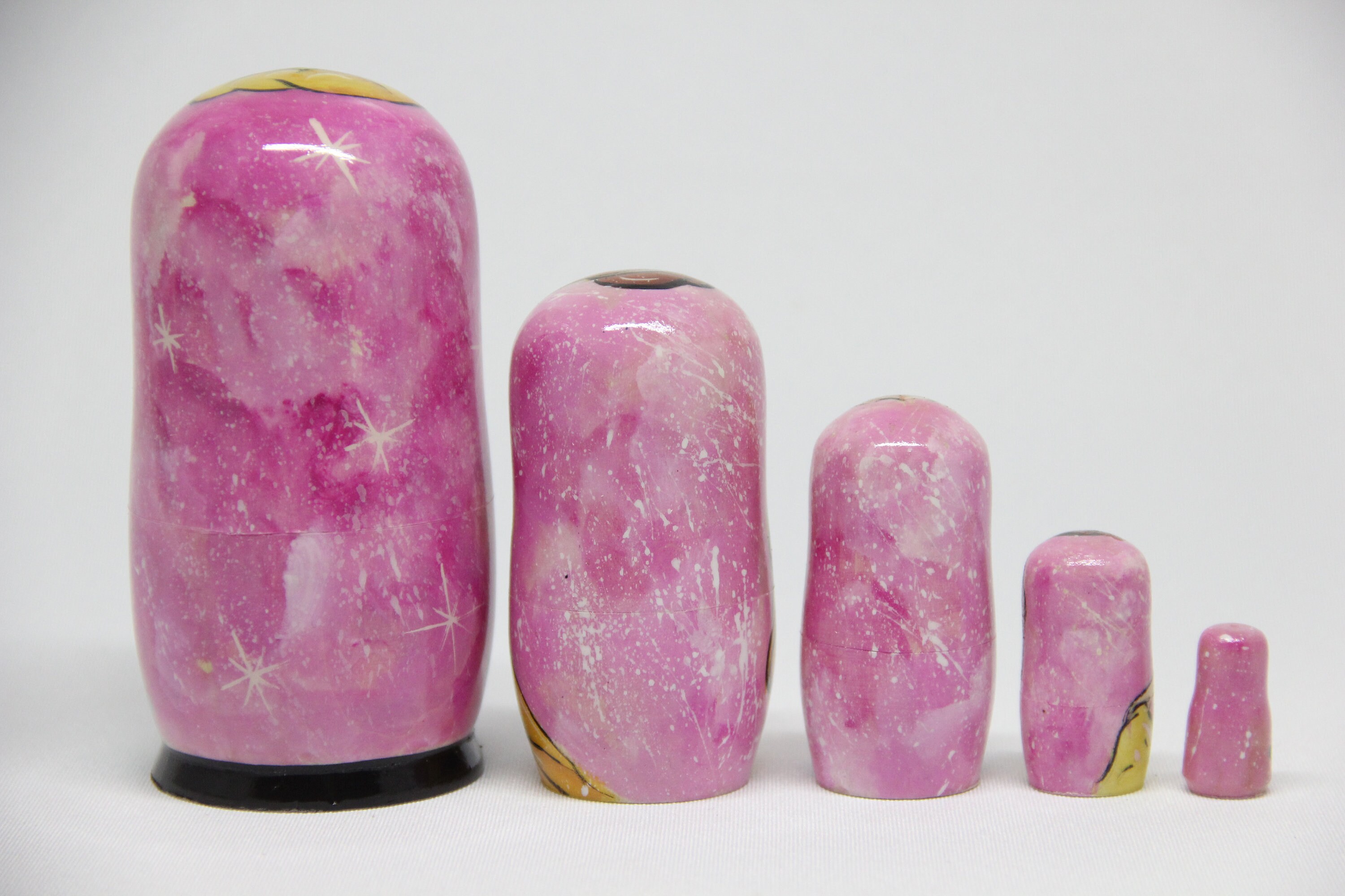 Cartoon Characters Nesting Doll 4.33'' or 11 Cm Hand | Etsy