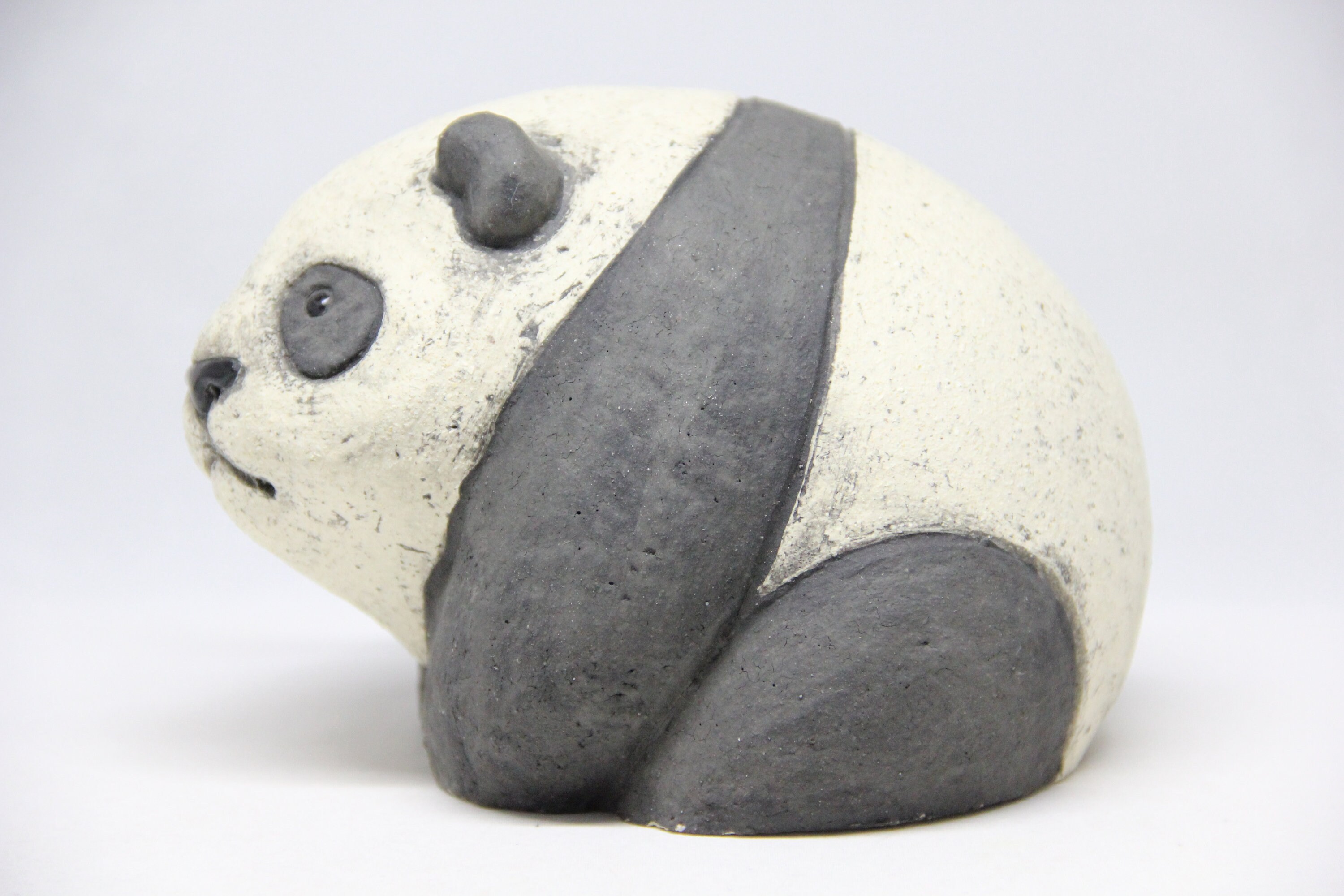 Escultura de cerámica Panda 4.13 Figura de cerámica | Etsy