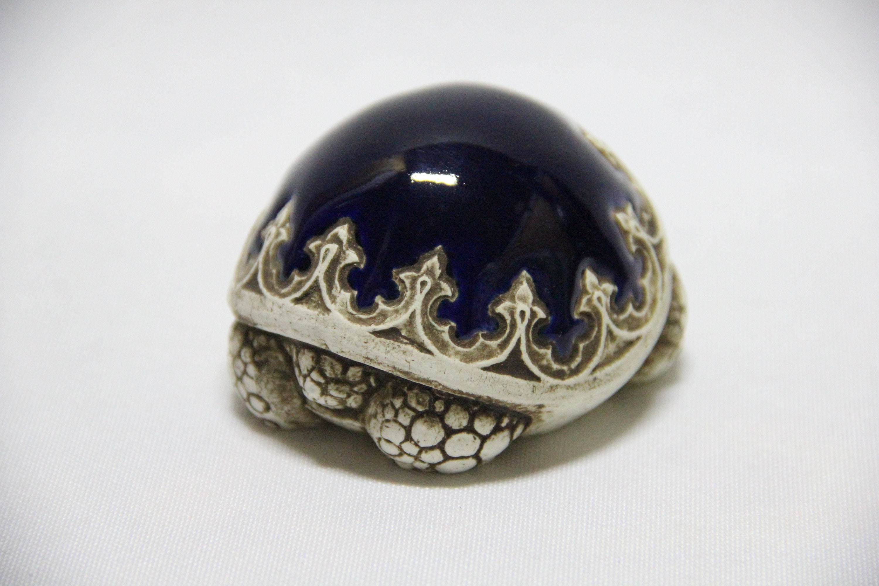 Ceramic Figurine Turtle 1.57 Collectable Ceramic | Etsy