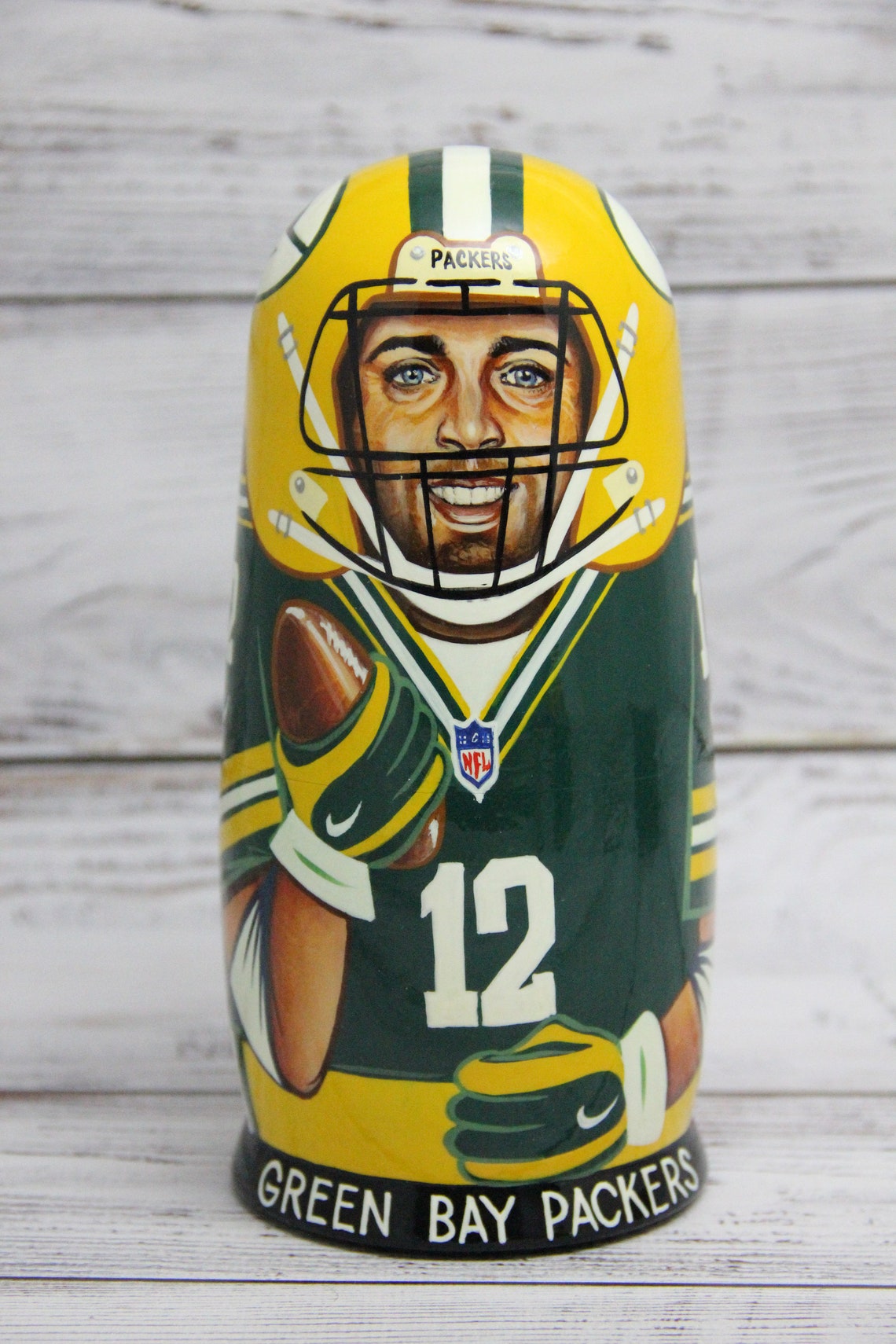 Green Bay Packers Football NFL Sport Doll 7.08 or 18cm | Etsy