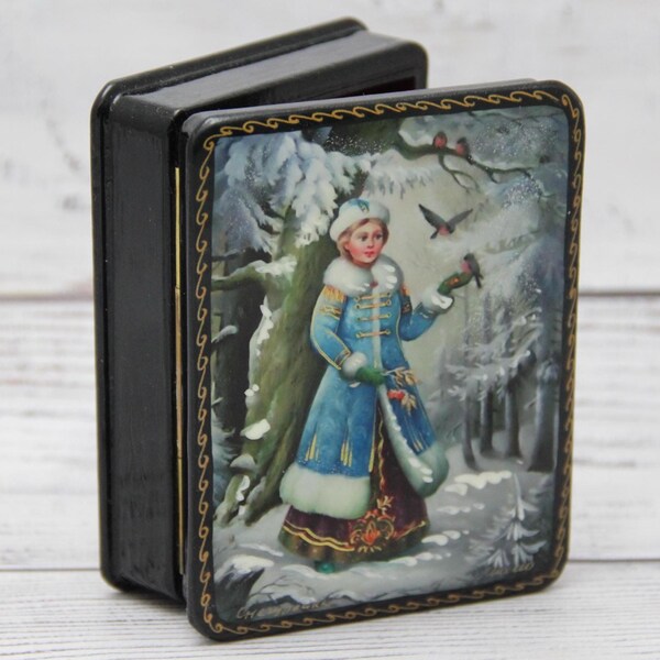 Lacquer Trinket Box - Etsy