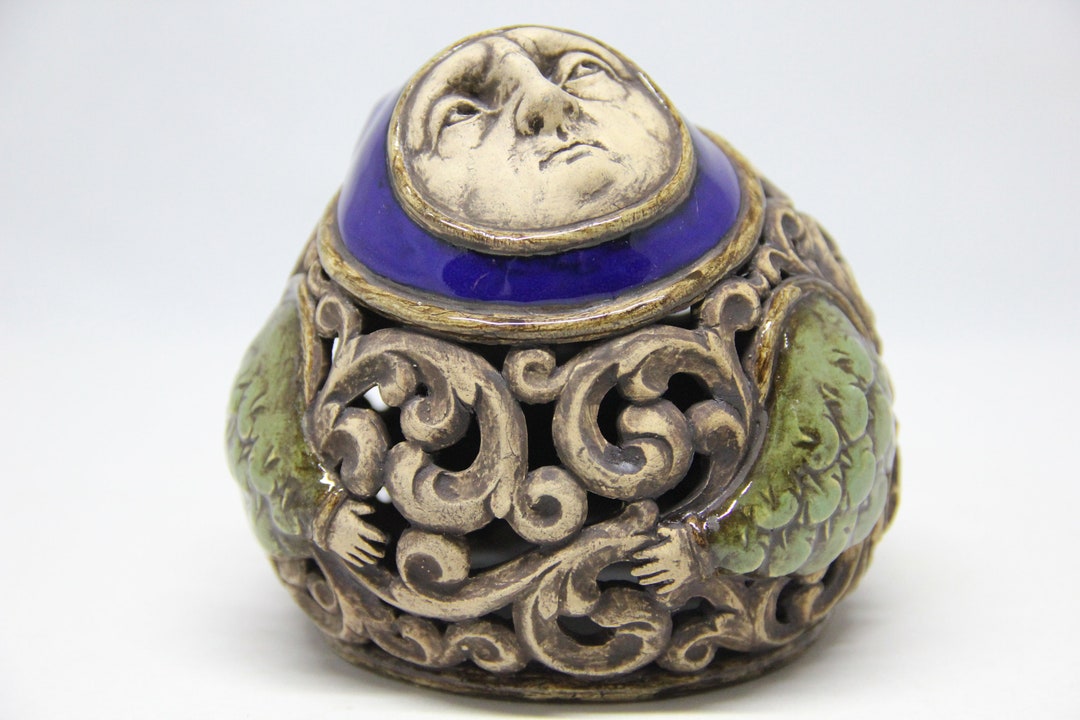 Ceramic Figurine Bird 4.13 Collectable Ceramic Sculpture Home & Garden ...