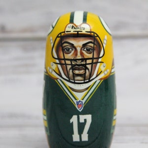 Green Bay Packers Football NFL Sport Doll 7.08 or 18cm Hand Painted ...