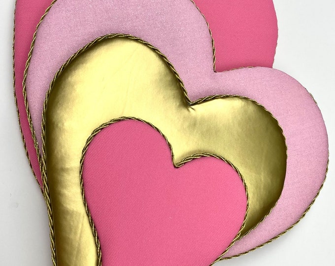 Set of 4 Hearts of Different Shapes and Sizes. - Etsy