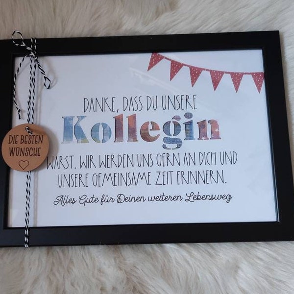 Abschied kollege - Etsy.de