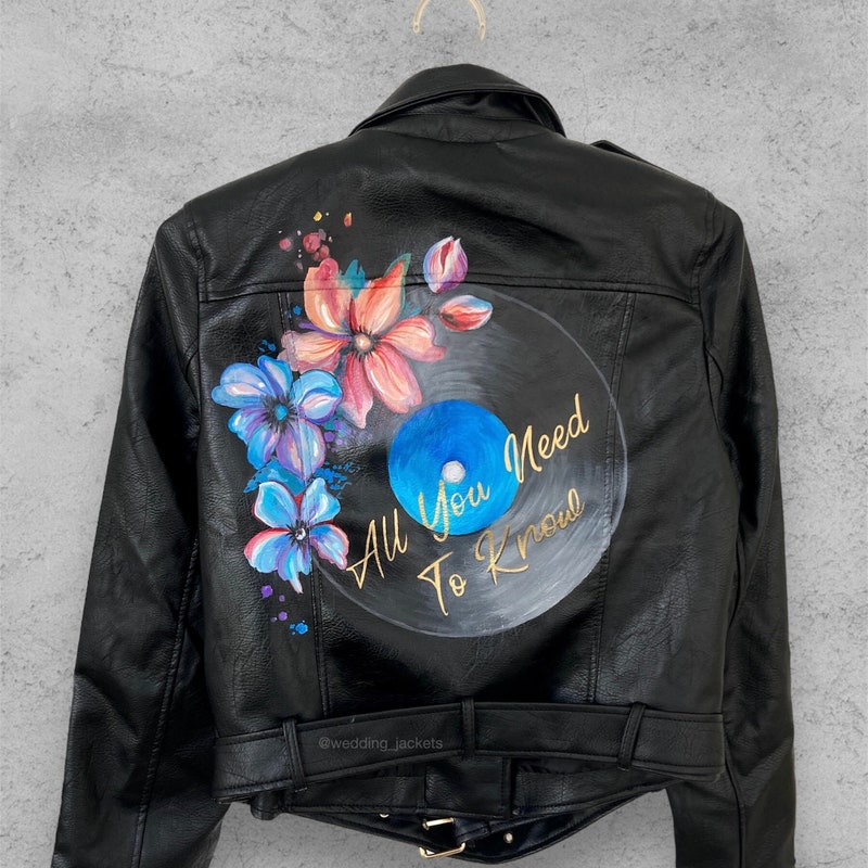 Painted Jackets - Etsy