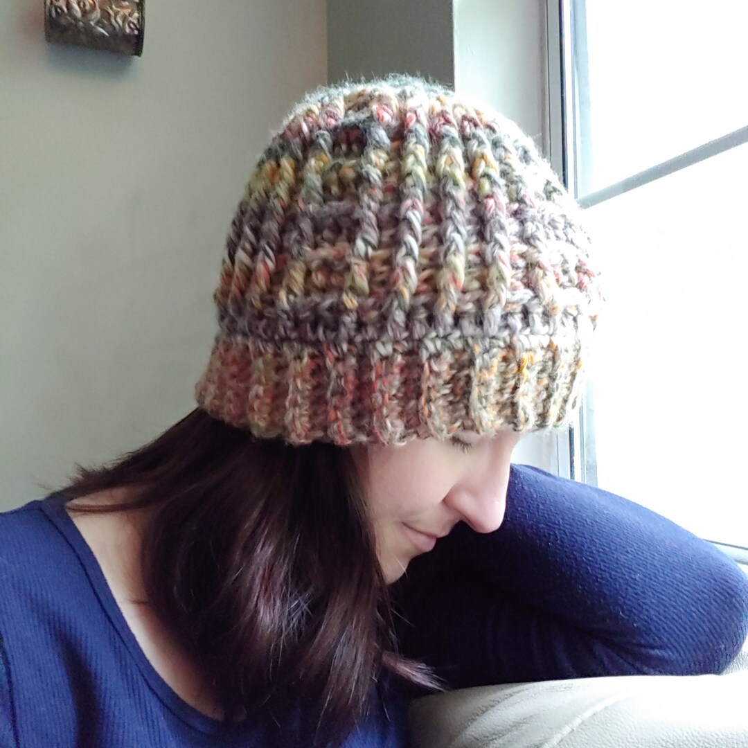 Ribs & Squares Beanie (crochet Version) *PATTERN ONLY* - Etsy Canada