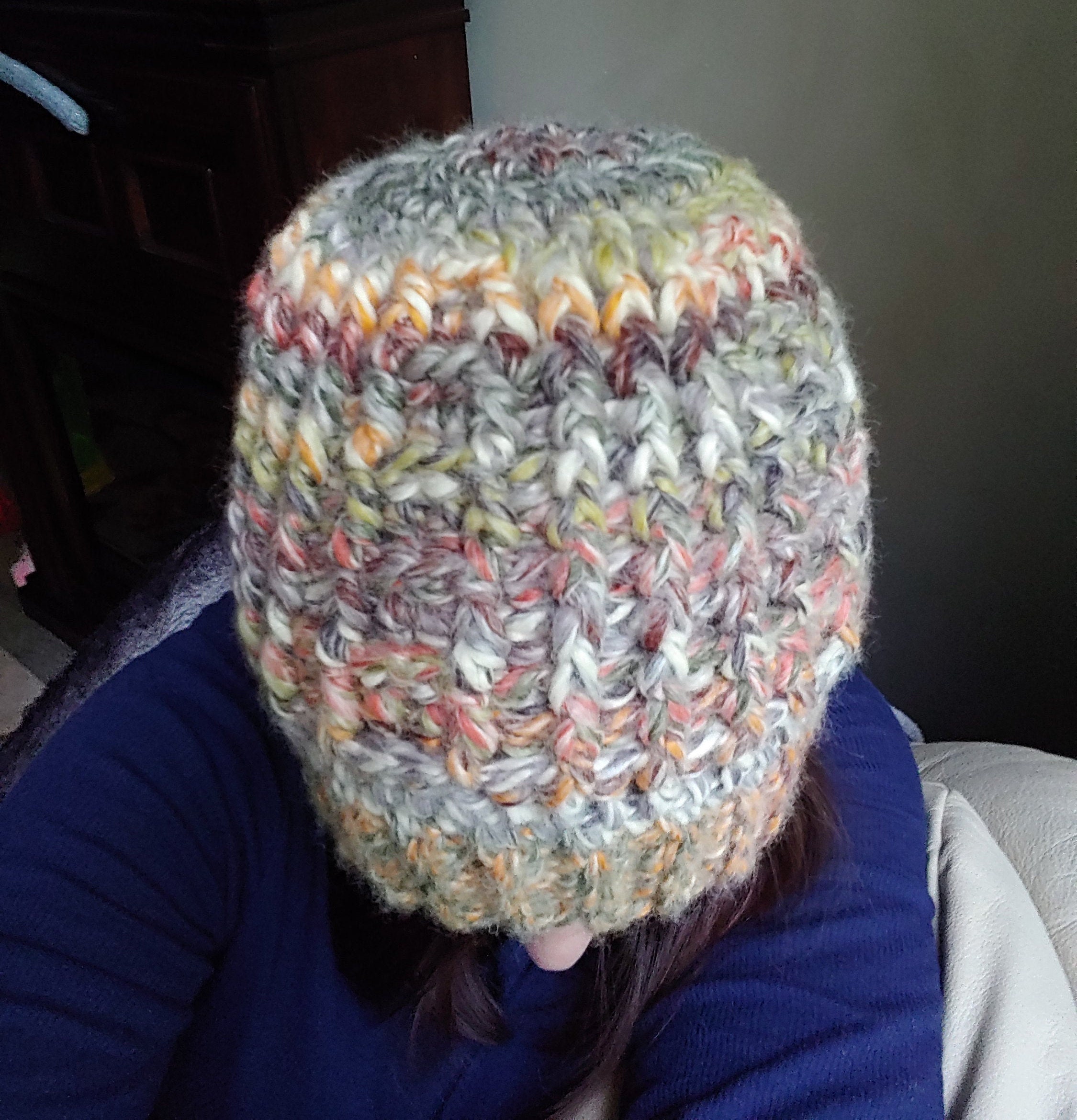 Ribs & Squares Beanie crochet Version PATTERN ONLY - Etsy Canada