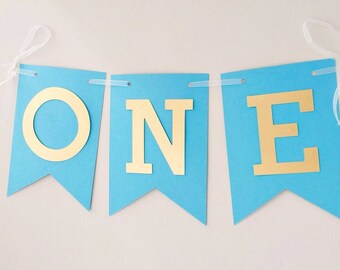 I Am One Printable DIY Highchair Banner Photo Prop INSTANT - Etsy