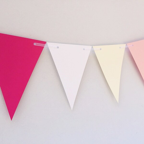 Pink Penant Flag - Etsy