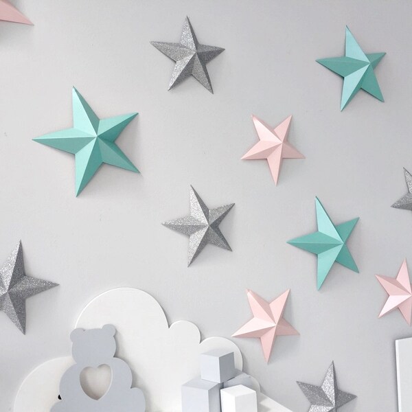 Hanging Stars - Etsy